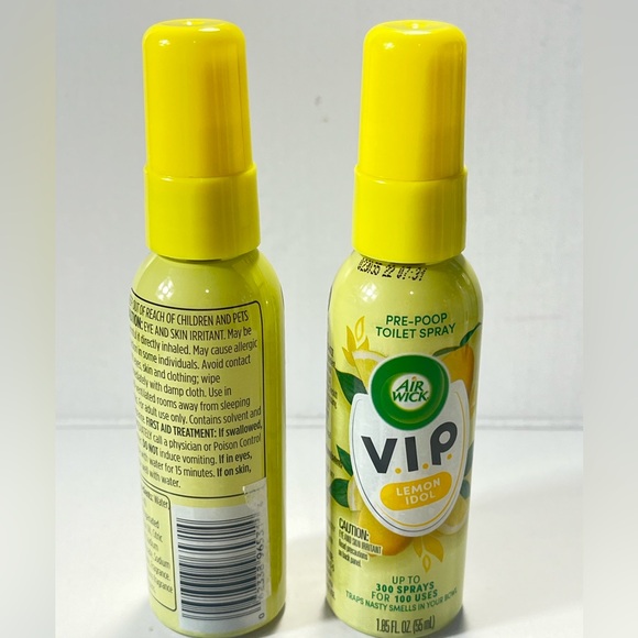 Air Wick | Other | 2 Air Wick Vip Lemon Idol Prepoop Toilet Spray And ...